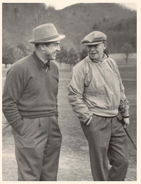 Sam-Snead-&-Eisenhower_blog – Greenbrier Living